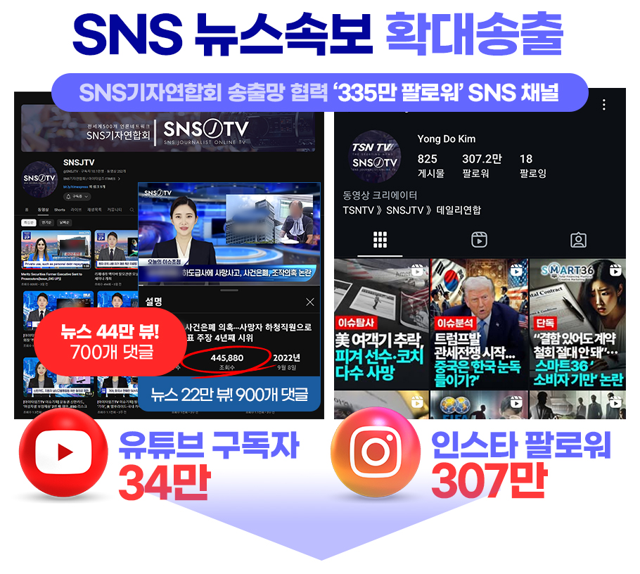 데일리연합 (SNSJTV.타임즈M.월간한국뉴스)